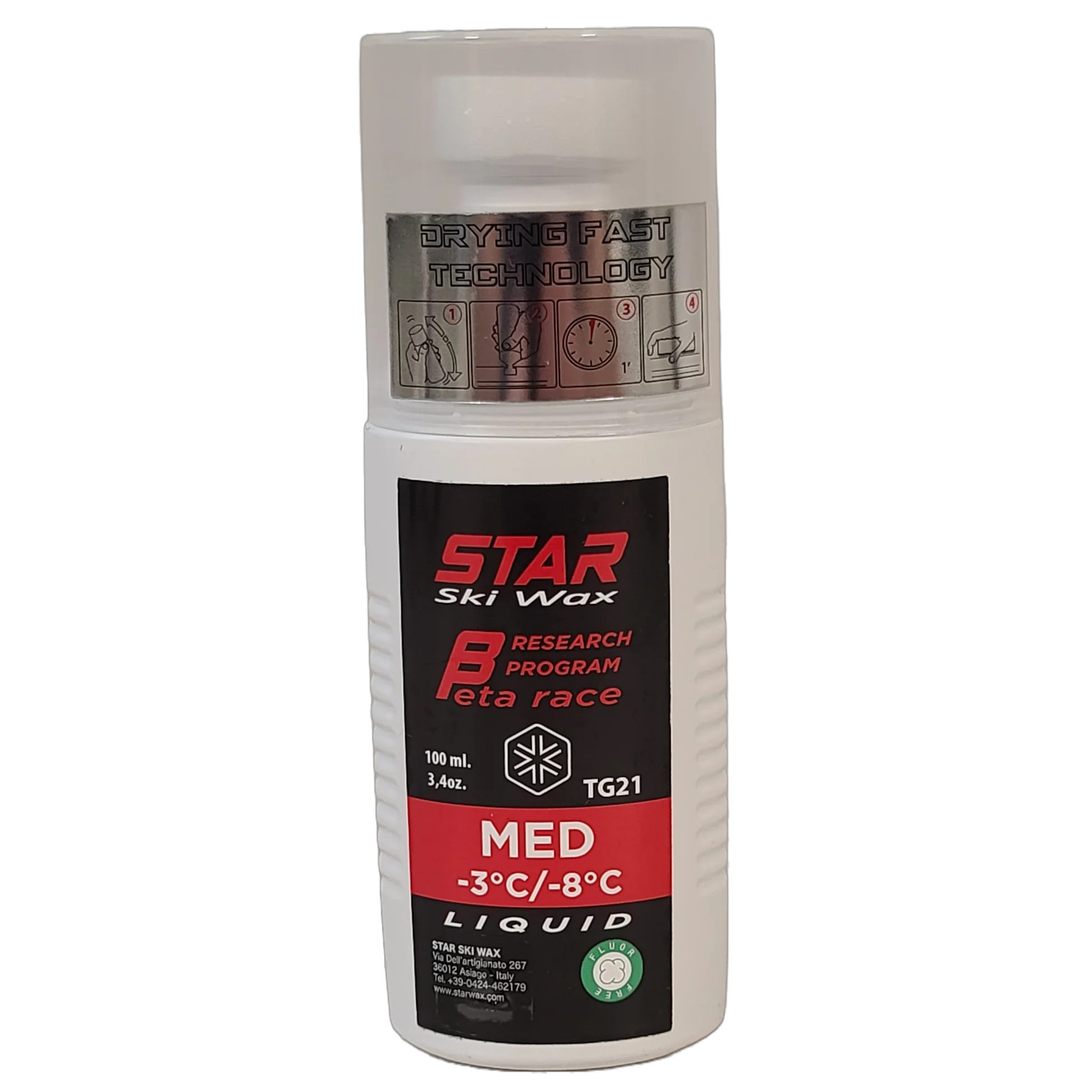 Star Beta Liquid Glide - Medium: -3°C to -8°C